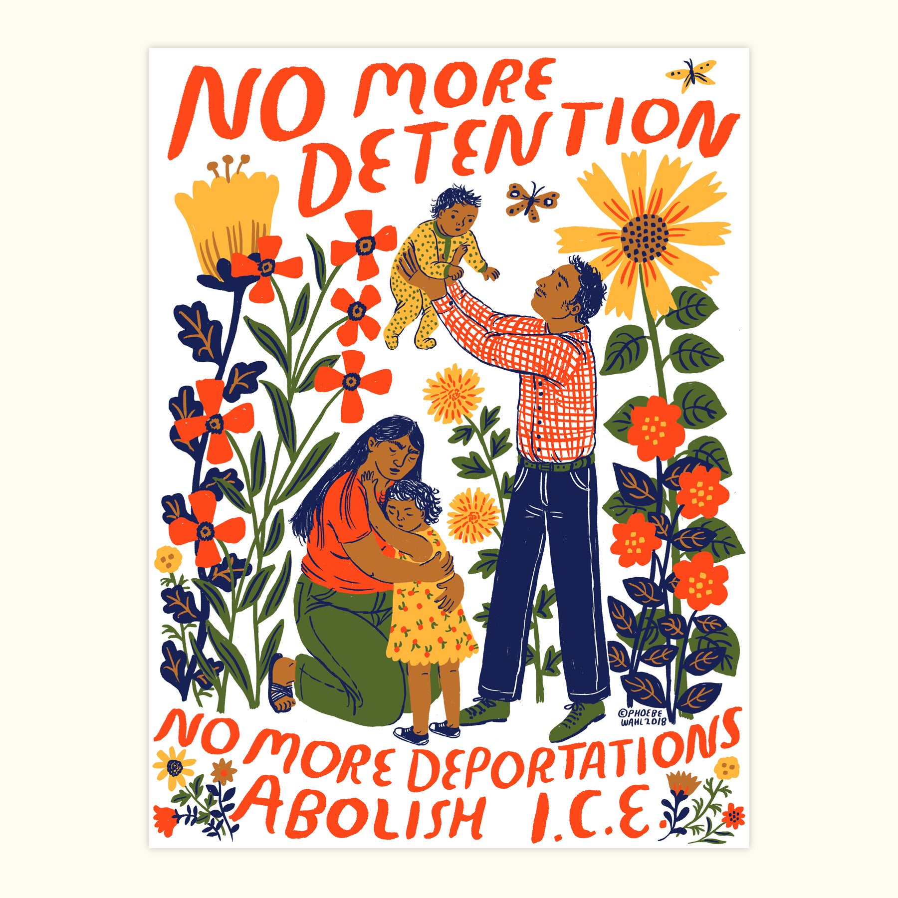 Free: Abolish I.C.E. Poster - Digital Download