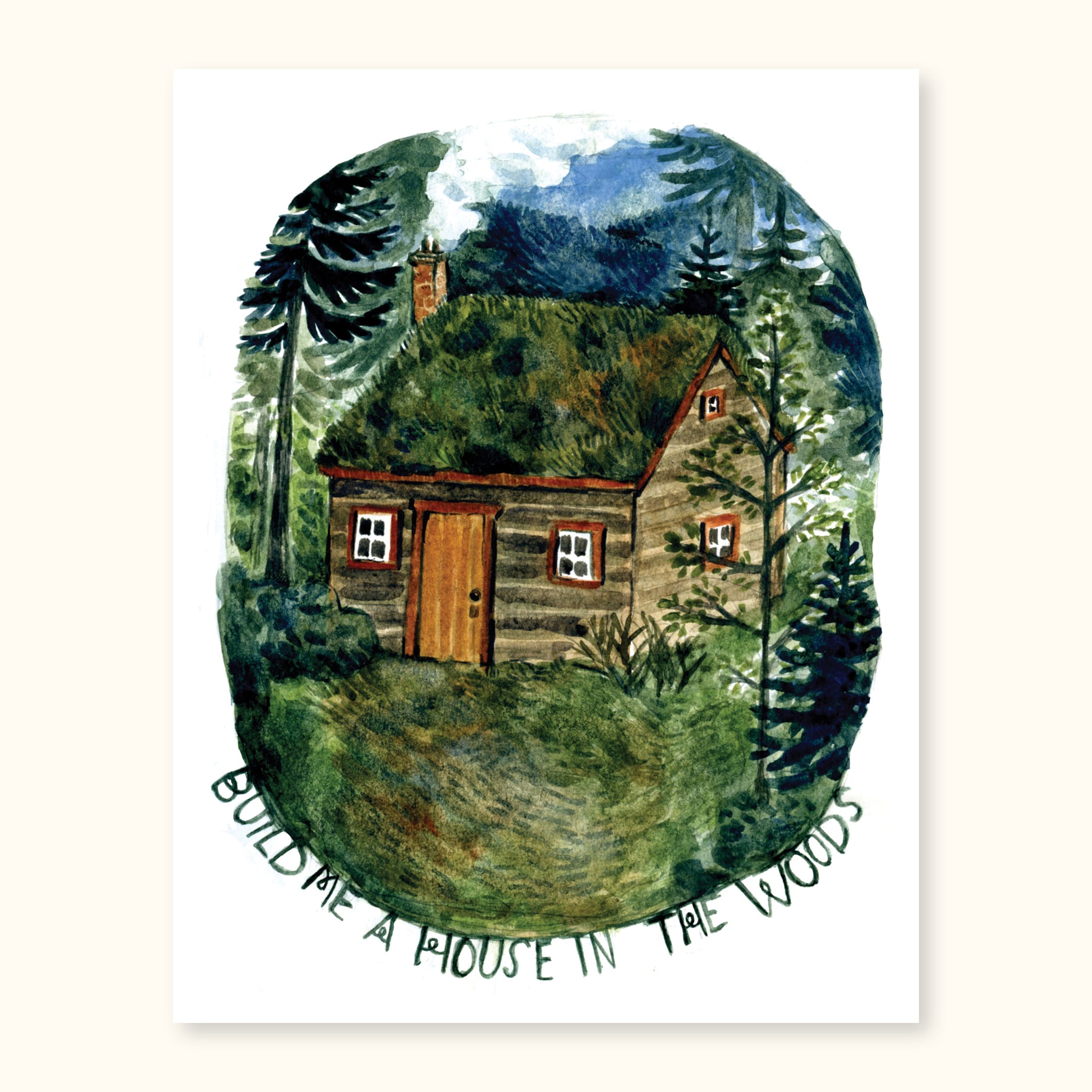 Build Me A House Print