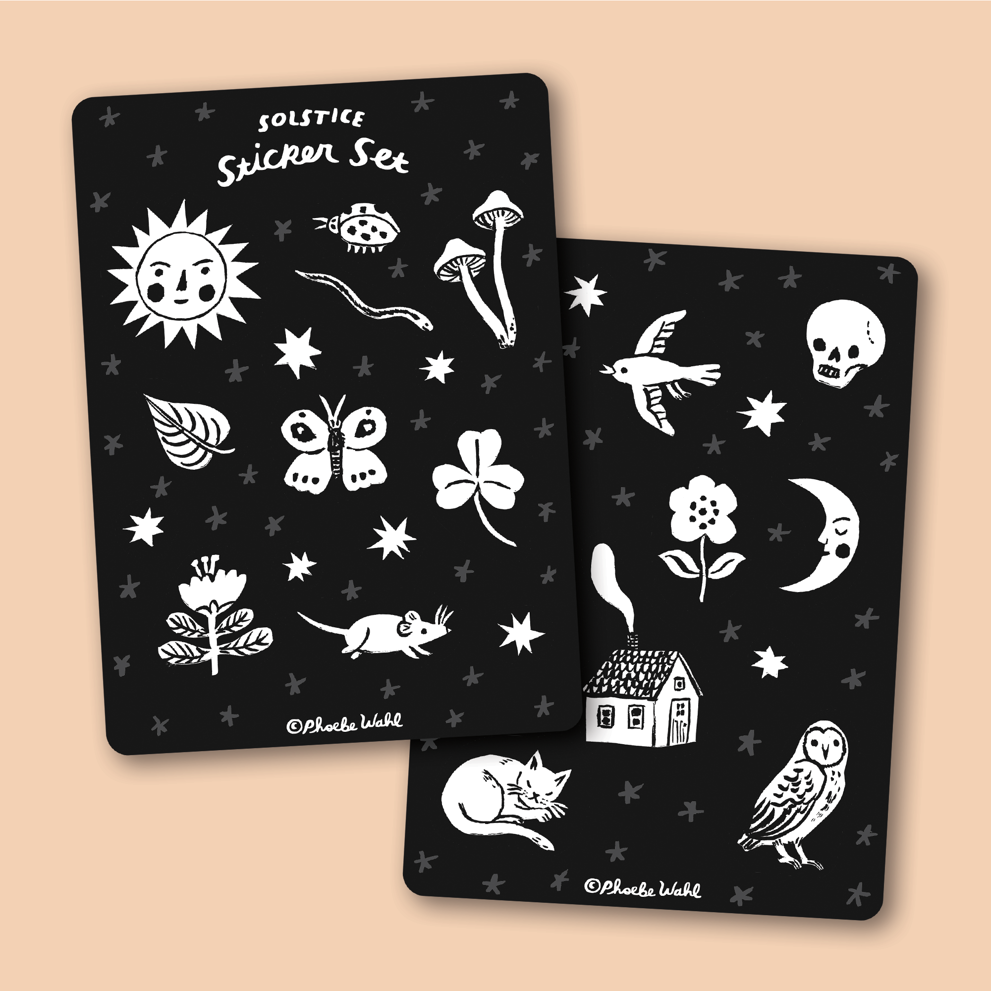 Solstice Sticker Set – Phoebe Wahl